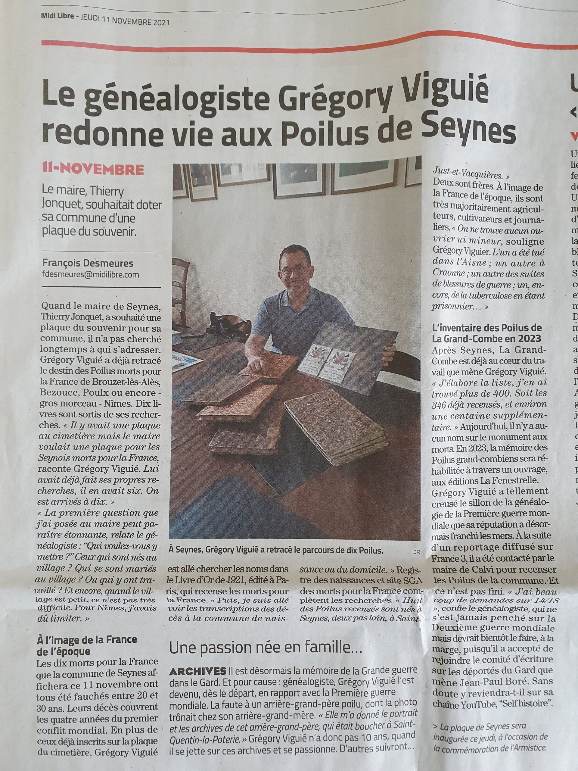 CONTACT - Etude Grégory Viguié